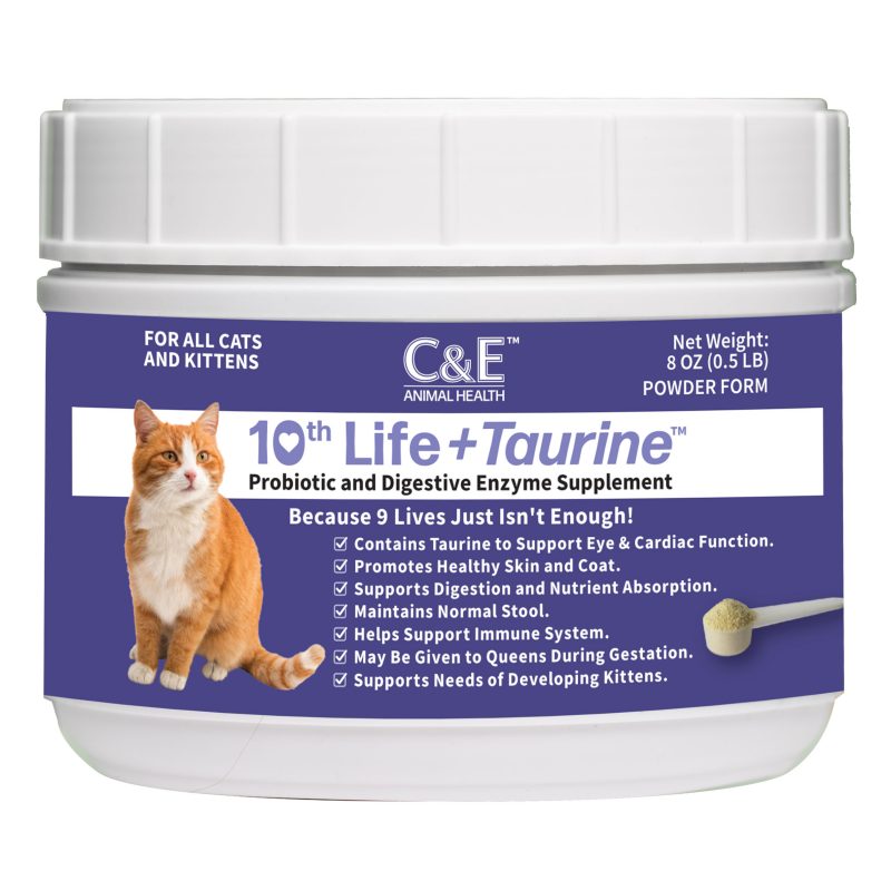 10th Life + Taurine – C&E Animal Health, LLC