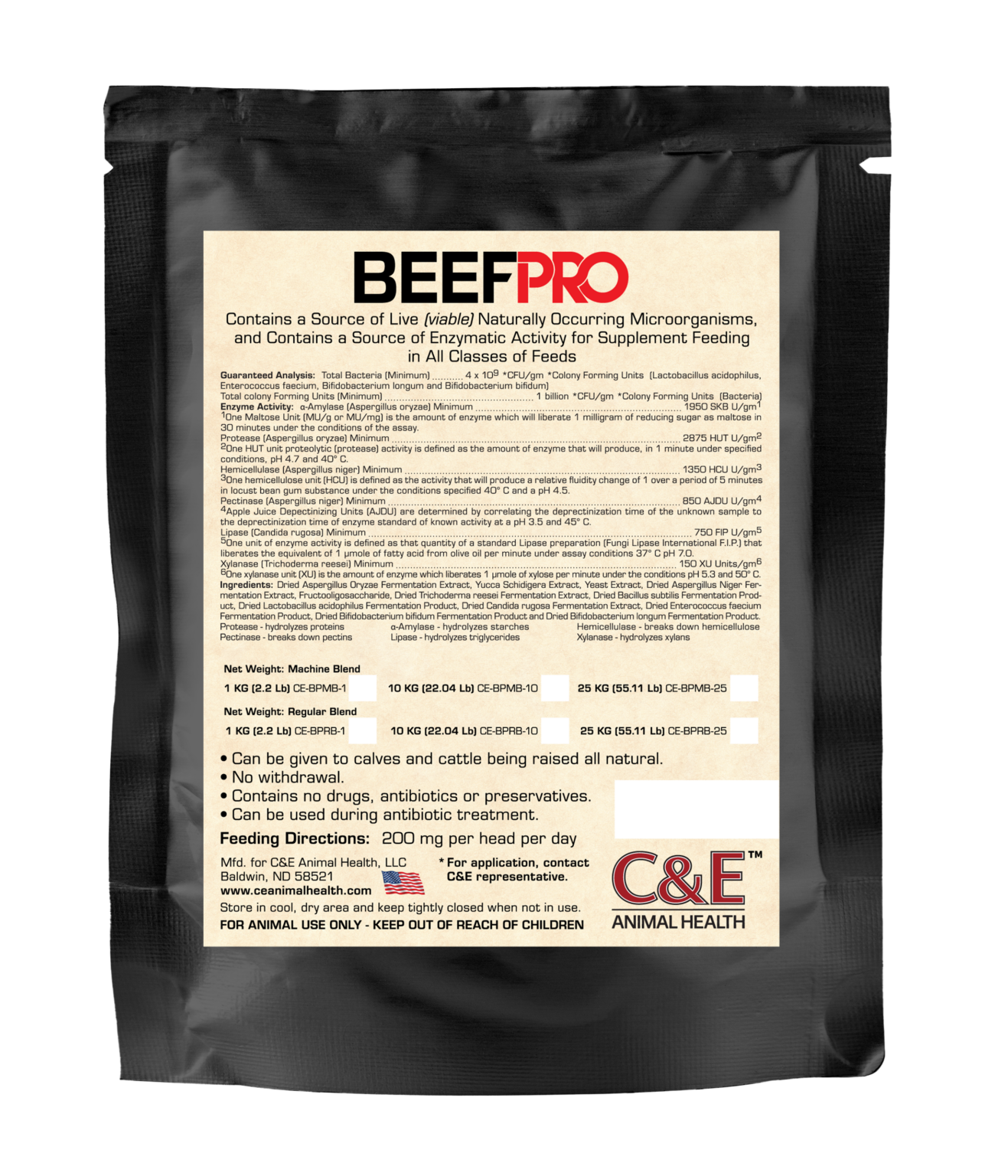 Beef Pro – C&E Animal Health, LLC